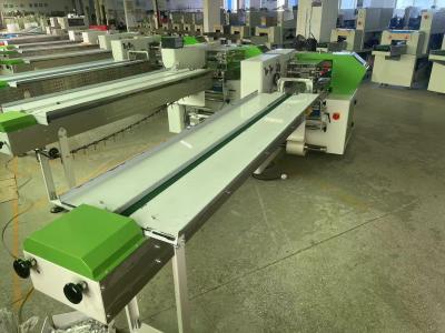 China CE Certifucated LC-250X Gummy Candy / QQ Candy / QQ Gummy/ Chewy Candy Horizontal Flow-Wrap Machine  Biscuits Downpapaer Packing Machine for sale