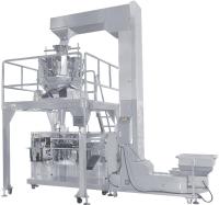 China CE Certificated Zipper Stand Up Pouch Doypack Packing Machine 300g Alum Block Products  Combination Weighing Rotary Bag Feeder for sale
