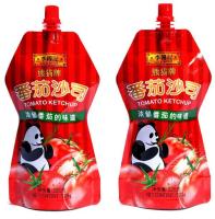 China LC-400R 8 STATIONS 200-5000ml sauce spout pouch doypack packaging machine|soup rotary doypack spout pouch packaging machine|Concentrated Hot Pot soup spout pouch rotary doypack packaging machine for sale