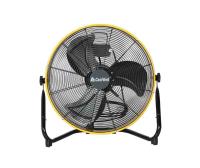 China 20inch 120W Black Drum Floor Fan 100% Cooper Motor for sale