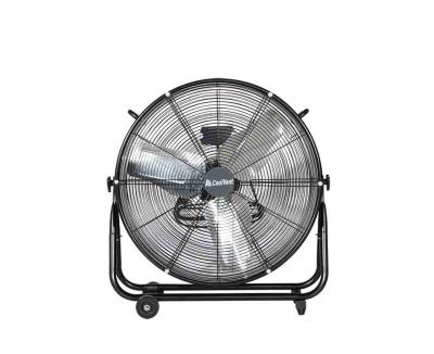 China 24inch Industrial Drum Fans 12800 CFM 37.5KG Big Air Flow For Worhshop for sale