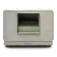 China 60000M3/H 380V Fan Type Comercial Evaporative Air Cooler 15kW for sale