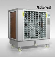China Warehouse Stainless Steel Evaporative Cooler 11780CFM 0.55kW Metal Silver for sale