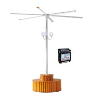 China KCoolVent HVLS Industrial big ceiling fan for large space, 1.5kW Gearbox Motor, Aluminum alloy fan blades for sale