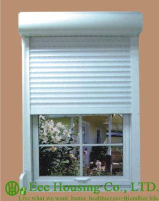 China Manual Control/ Electric Aluminum Roller Shutter window For Apartment, White color for sale