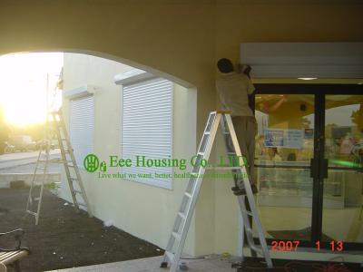 China White Color Electric Aluminum Roller Shutter Window For Apartment,Sun and bad weather resistance for sale