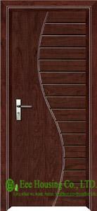 China Solid core timber veneer door for External or Internal House for sale