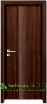 China 40mm thickness Interior PVC Wooden Door For Bedroom/ Bathroom/ Kitchen for sale