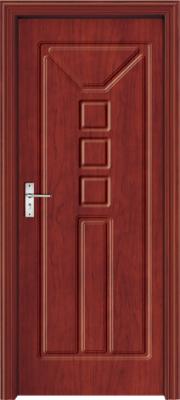 China Eco-friendly Swing Type Interior PVC Wood Doors,40mm thickness wood door, For Interior Room for sale