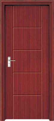 China Eco-friendly Swing Type Interior PVC Wood Doors,40mm thickness wood door, For Interior Room for sale