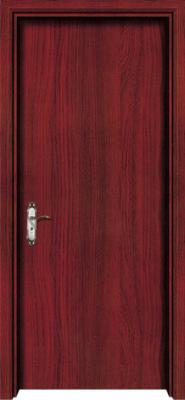 China Eco-friendly Swing Type Interior PVC Wood Doors,40mm thickness wood door, For Interior Room for sale
