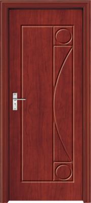 China 40mm thickness Interior PVC Wooden Door For Bedroom/ Bathroom/ Kitchen for sale