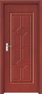China 40mm thickness Interior PVC Wooden Door For Bedroom/ Bathroom/ Kitchen for sale