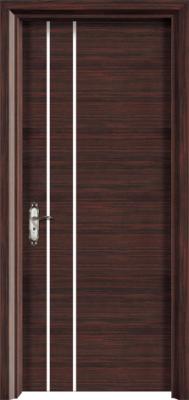China 40mm thickness Interior PVC Wooden Door For Bedroom/ Bathroom/ Kitchen for sale