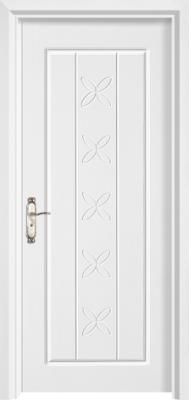 China 40mm thickness Interior PVC Wooden Door For Bedroom/ Bathroom/ Kitchen for sale