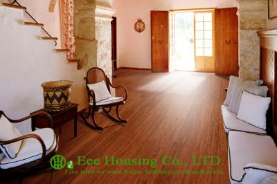 China Natural Color Strand woven bamboo flooring For Indoor for sale