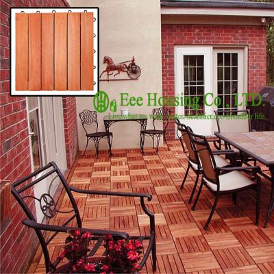 China 300x300x23mm Outdoor Bamboo Flooring,Decking Tile Unit Series,Matt Finish for sale