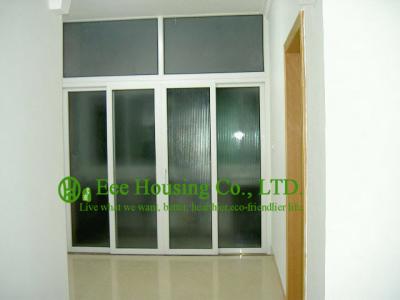 China Residential UPVC Sliding Door With Frosted Glass, Vinyl Sliding Door for sale In China for sale