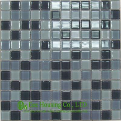 China 30cm*30cm Glass Crystal Mosaic Tile For home decoration,China Glass mosaic tile Factory for sale