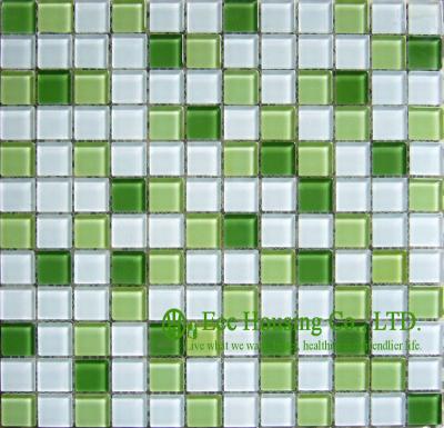 China 20cm*20cm Glass Crystal Mosaic Tile For home decoration,China Glass mosaic tile Factory for sale