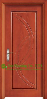 China Mordern Exterior Timber Veneer Door Supplier,40mm thickness Wooden exterior doors For Sale for sale