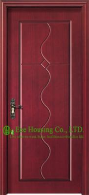 China Mordern Exterior Timber Veneer Door Supplier,40mm thickness Wooden exterior doors For Sale for sale