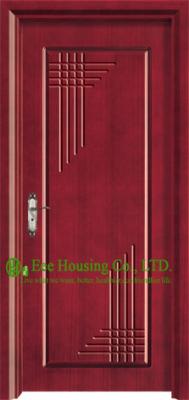 China Exterior &Interior Timber Veneer Wood Door For Rooms, Mordern Paint villa wood door Design for sale