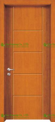 China Lacquer Finished Timber Veneer Wood Door For Bedroom, China luxury Solid Core Wood Doors for sale