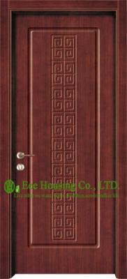 China Luxury Mahogany Timber Veneer Single Door For House, Solid Core Wooden Door /Single door for sale