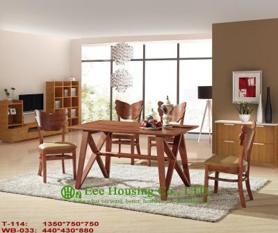 China Solid Wood Dining Chairs,Solid Wood Dinning Table Furniture With Chairs/Home furniture for sale