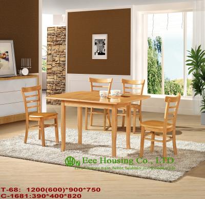 China Solid Wood Dining Chairs,Solid Wood Dinning Table Furniture With Chairs/Home furniture for sale