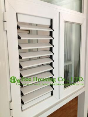 China Aluminum Casement Windows / louver blade shutter window / aluminum louver shutter design for sale