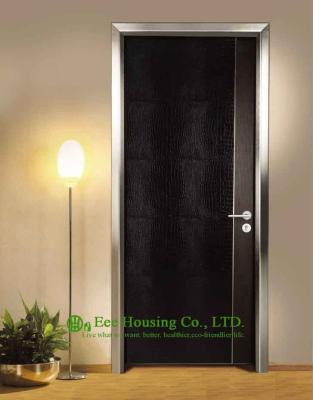 China Simple Style Aluminium Office Doors, Aluminum Alloy Water Resistance Interior Office Door for sale