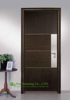 China Aluminum Alloy Water Resistance Interior Restaurant Door,Simple Style Aluminium Room Door for sale