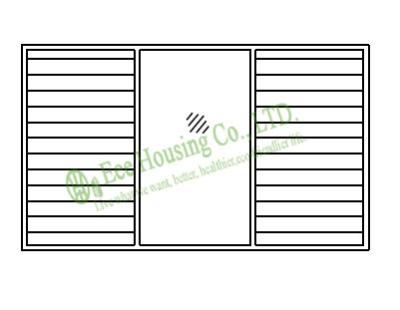 China Aluminum Glass Louvered windows,Hurricane-proof Louvered windows,shutters,Jalousie louver for sale