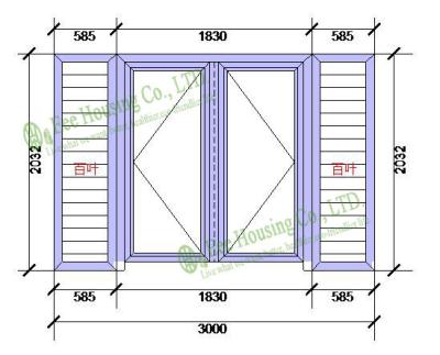 China Aluminum Glass Louvered windows,Hurricane-proof Louvered windows,shutters,Jalousie louver for sale