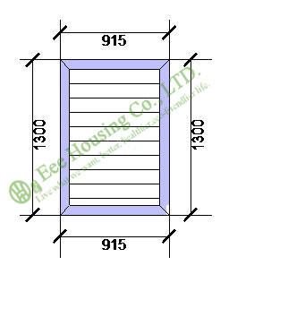China Louvre Vent, Aluminum Glass Louvered windows With Hurricane-proof,shutters,Jalousie louver for sale