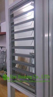 China Louvre Vent, Aluminum Glass Louvered windows With Hurricane-proof,shutters,Jalousie louver for sale