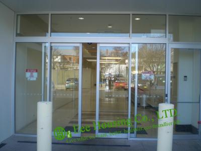 China Automatic Sliding Door With Aluminum Frame, Automatic Aluminum Office Door, Glass door for sale