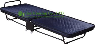 China 2016 hotsale Hotel Extra Folding Bed,6cm mattress Beds for Hotel guest room single size for sale