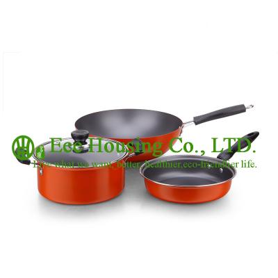 China cookware with Refined Iron  manufactuer in China, kitchenware for sale, fry pan, woks,soup pot,milk pot for kitchen for sale