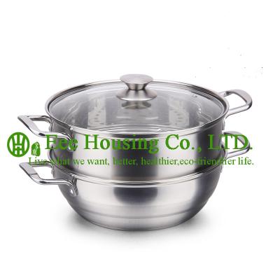 China cookware with stainless steel cooking manufactuer in China, kitchenware for sale, cooking pot,steamer pot kitchehen for sale
