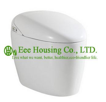 China 2016 Hot sale  factory price Automatic water flushing siphonic smart toilet for sale