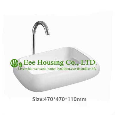 China one hole ceramic modern bathroom sink,high quality bathroom basin wash hand basin porcelain wash basin for sale