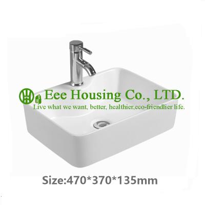 China one hole ceramic modern bathroom sink,high quality bathroom basin wash hand basin porcelain wash basin for sale