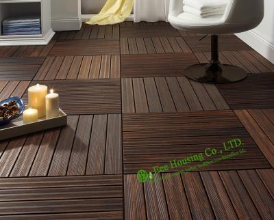 China Indoor-Outdoor Bamboo Tile Manufactuer In China, Water Resistant Bamboo Deck Tiles For Sale for sale
