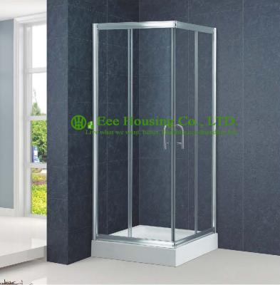China Shower room Aluminum Frame Square Sliding Shower Cabin Interior Glass Doors,Premium Instrument Shower Leak Free Sliding for sale