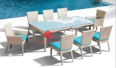 China All-Weather Wicker Nesting outdoor dining set for sale