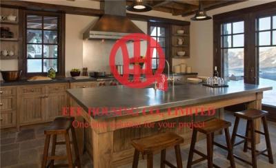 China Modern Elegant Solid Wood Kitchen Cabinet with Excellent Design and Quality for sale