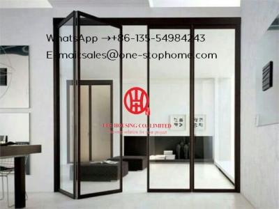 China Glass Folding Door/Aluminium double glazed windows and doors comply with Australian & New Zealand standards for sale